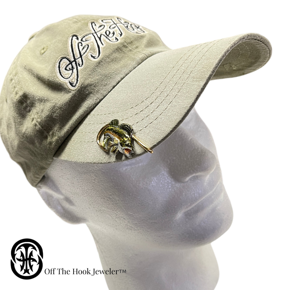 WALLEYE HOOKIT© #1 - Hat Hook - Fishing Hat Pin - Fishing Hat Clip - F ...