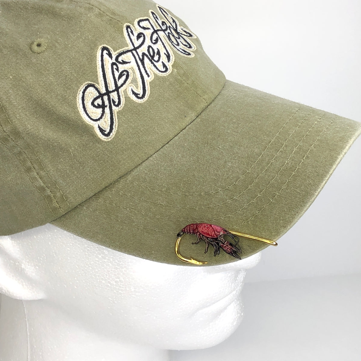 CRAWFISH HOOKIT© Hat Hook - CRAYFISH - CRAWDAD - Fishing Hat Clip – Off ...